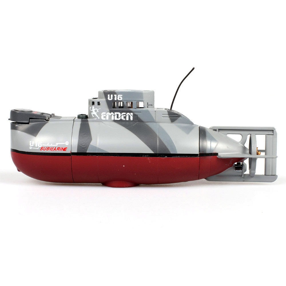Radio Remote Control Mini Submarine German Emden U16 Ship Boat RC RTR w ...