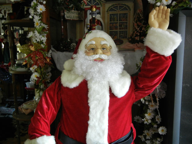 Poseable Life Size Santa Claus