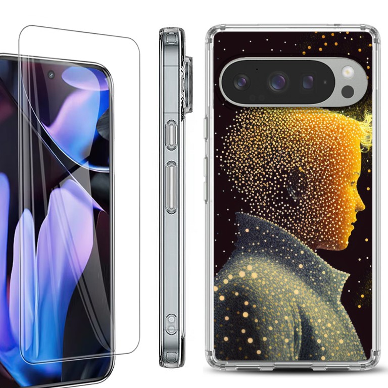 For Pixel 9 / 9 Pro / 9 Pro XL / 8a Phone Case Cover,Screen Protector ...
