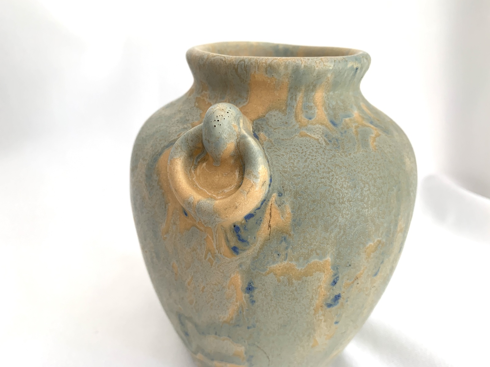 Pottery: Ring Handle Vase | Antiques Board