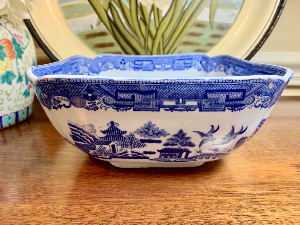 Help with Marks on Spode Blue Willow | Antiques Board