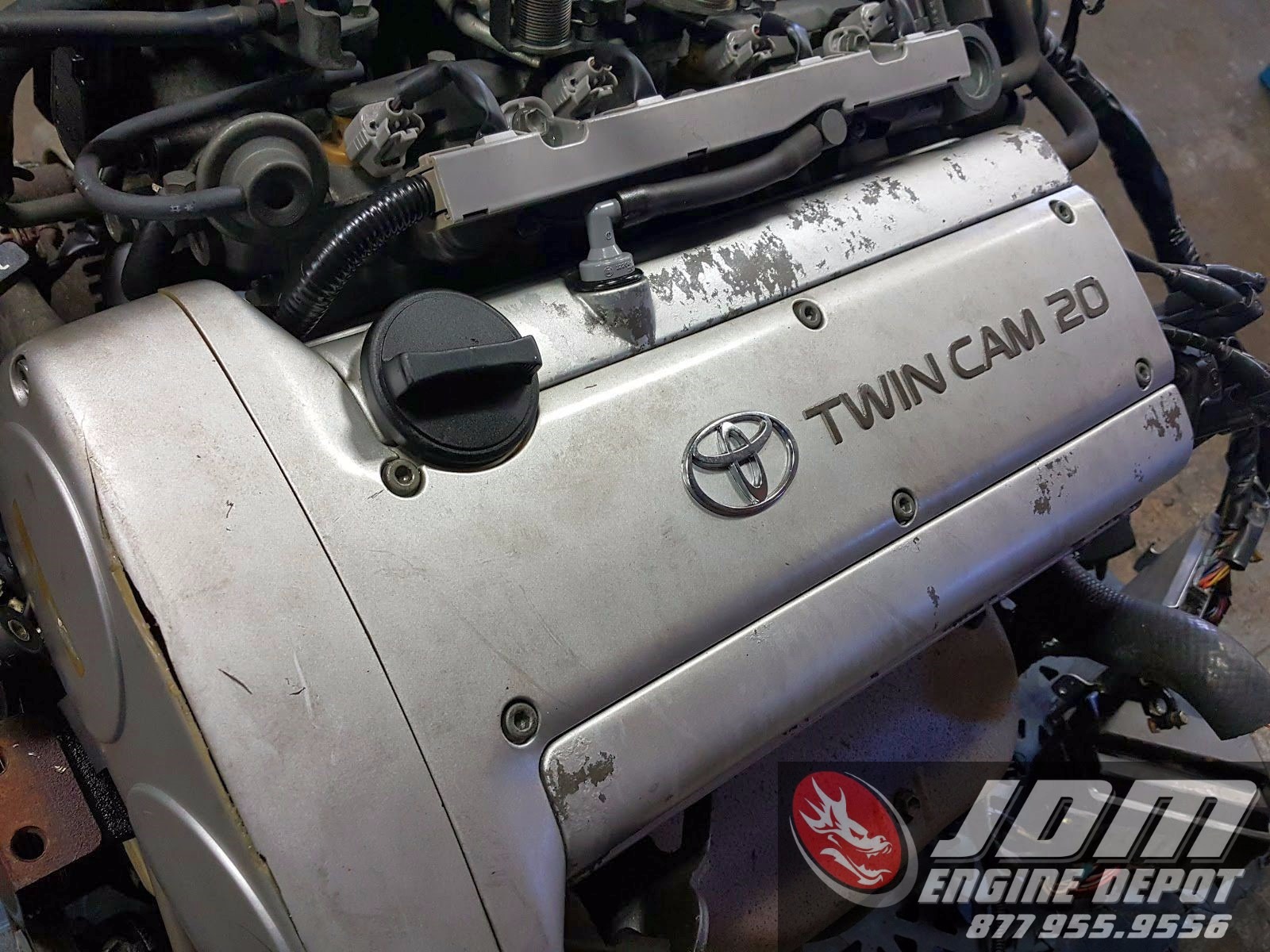 91 95 TOYOTA COROLLA AE101 TWIN CAM ENGINE 5-SPEED TRANS WIRING ECM JDM ...