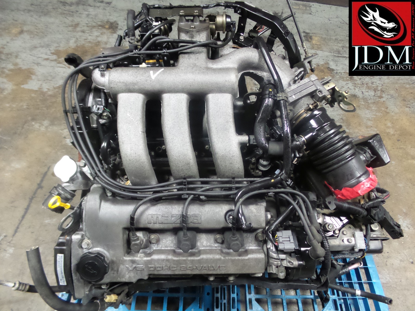 93 97 MAZDA 626 MX6 MILLENIA FORD PROBE V6 DOHC ENGINE & AUTO TRANS JDM ...