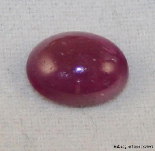 Natural Ruby 6x8 oval cabochon 1.7ct gemstone ru29