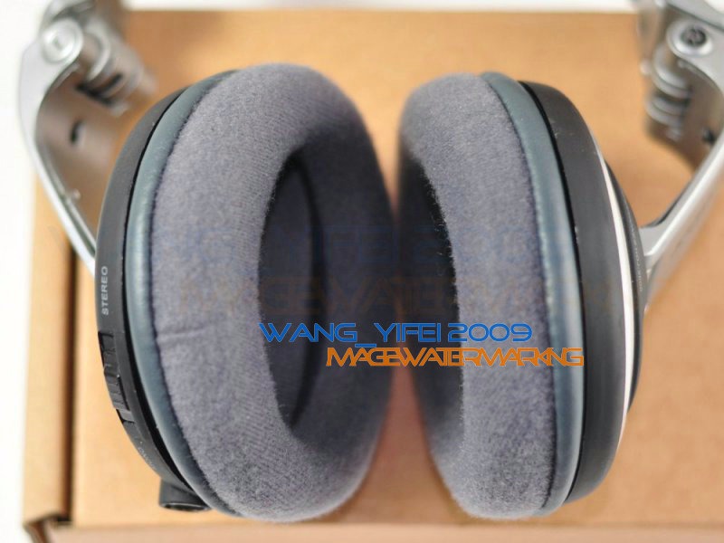 Grey Velour Cushion Ear Pads For Koss Pro4AAA Titanium Stereophone ...