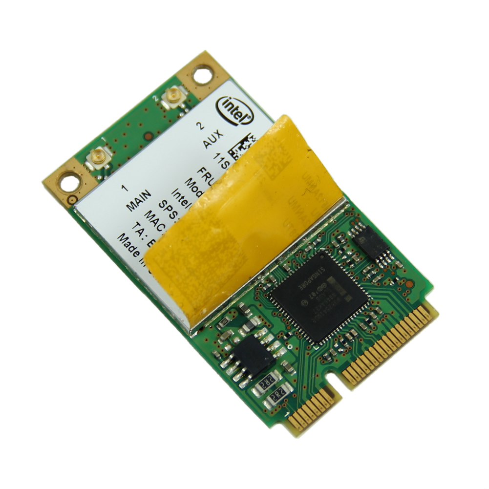 WIFI 5100 DUAL BAND 2.4Ghz 5Ghz INTEL WIRELESS N CARD 5.0Ghz MINI-PCI-E ...