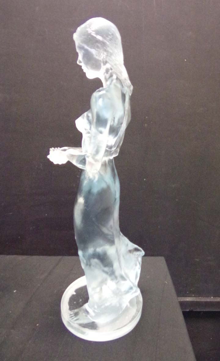 David Parvin "Untitled" Clear Acrylic sculpture Hand Signed Make an ...