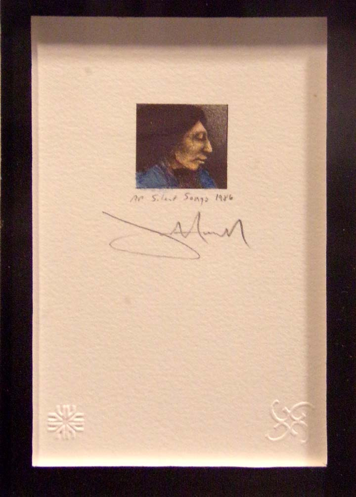 Frank Howell "Silent Song" Hand Signed w/Custom framed Original Art ...