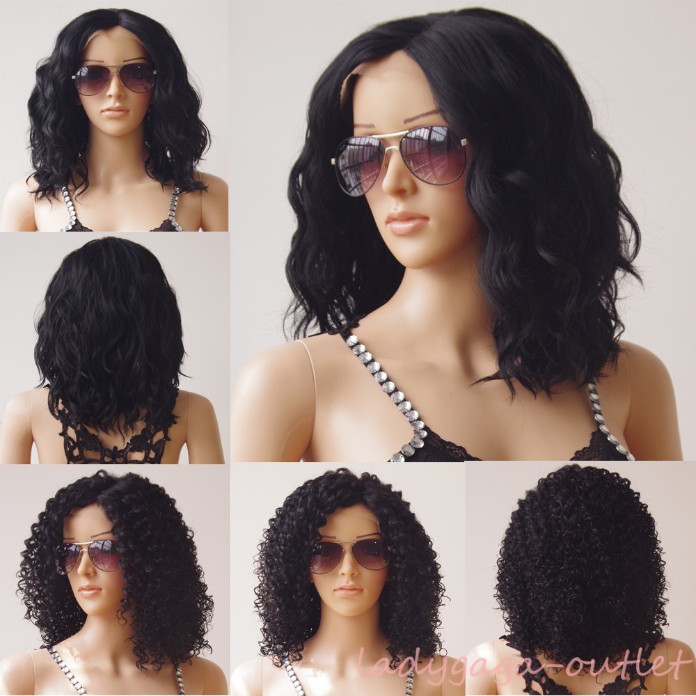 Long Hair Wig with Bangs Women Natural Wavy Straight Cosplay Party ...