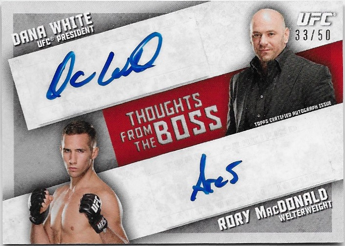 2 Boxes of 2015 UFC Knockout Fist and Frame - Blowout Cards Forums
