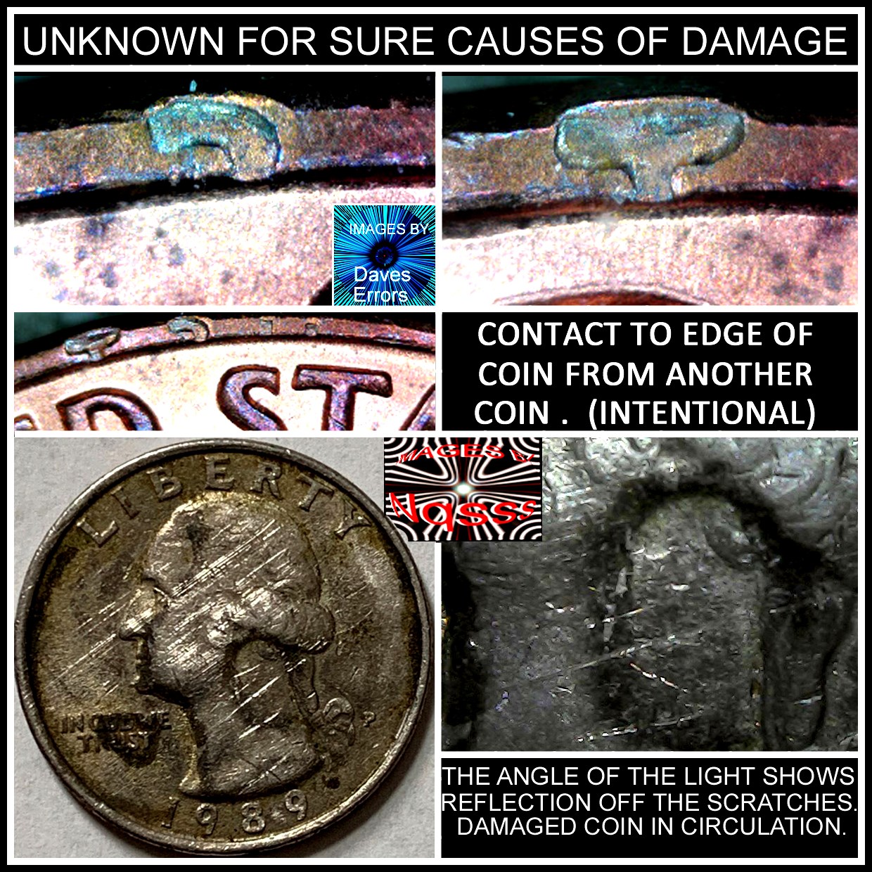 Post Strike Damage On Coins. - Coin Community Forum