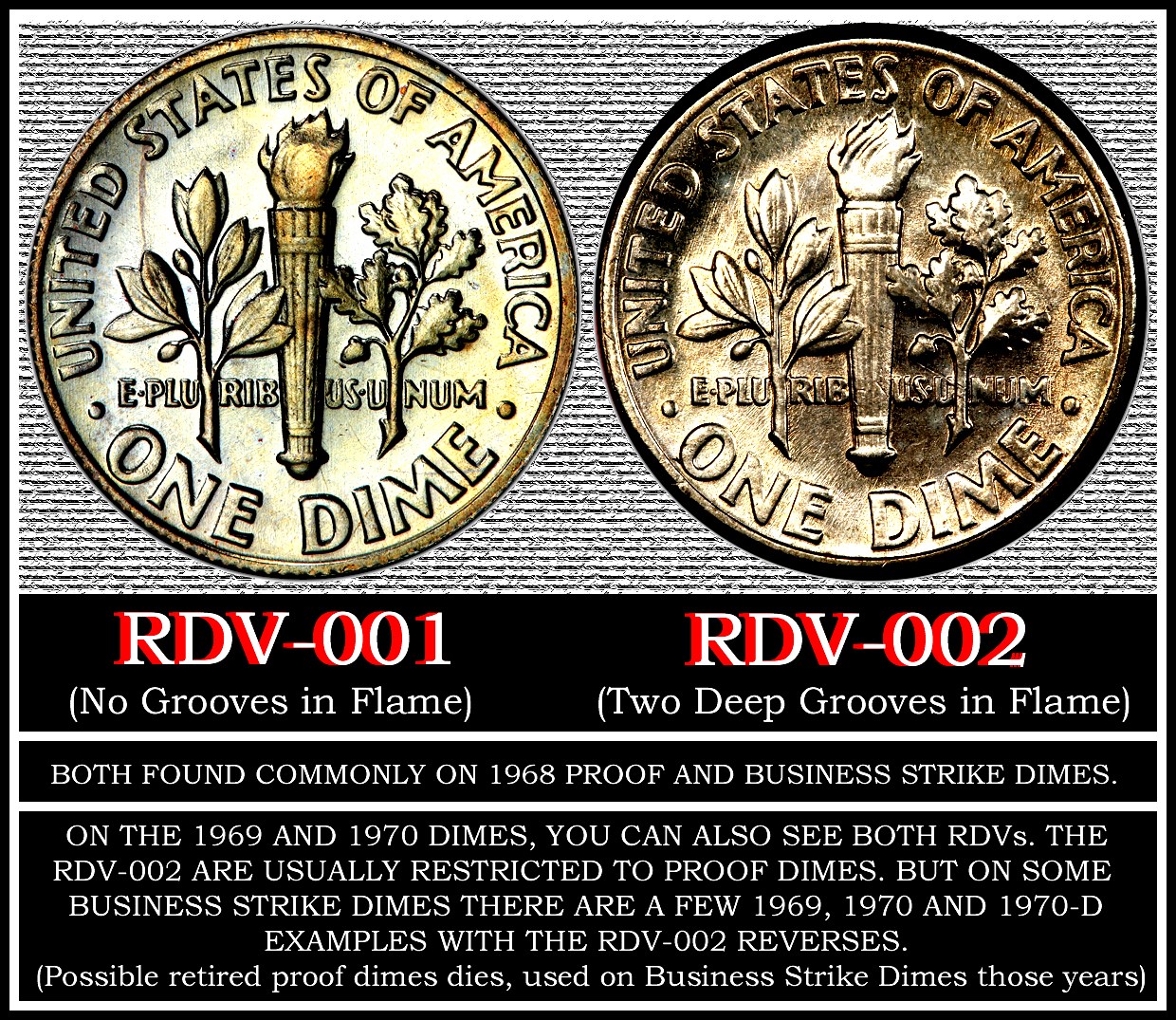 1970 D Roosevelt Dime Rev. Of 1968? - Coin Community Forum