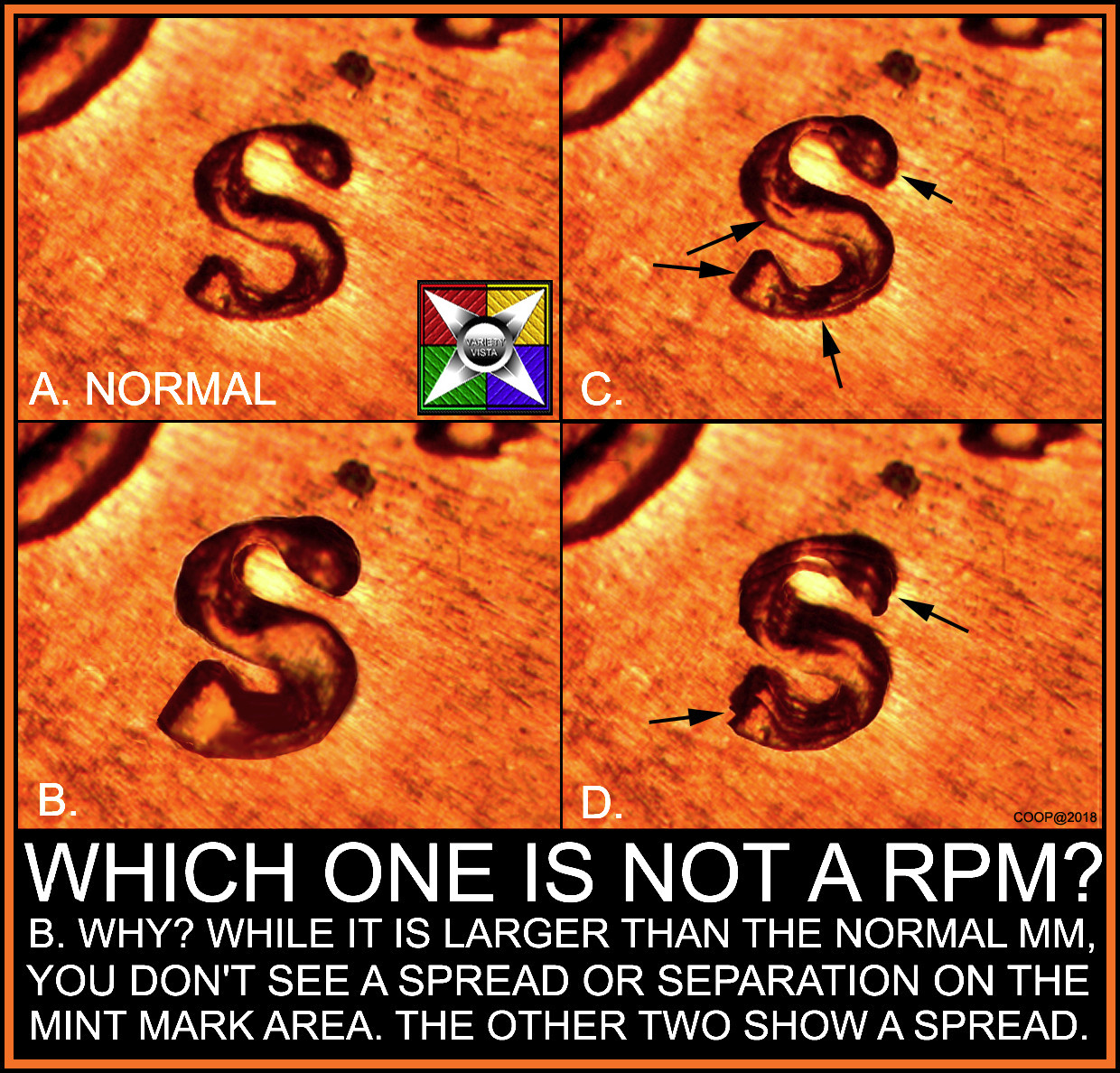 Repunched Mint Mark / RPM S Versus OMM. Are They Different? - Coin ...
