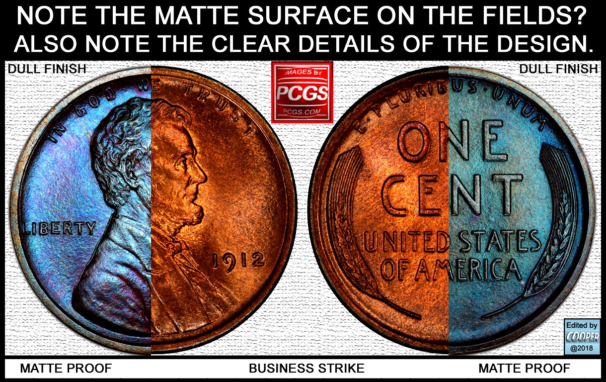 How To Tell Business Strike Cents From Matte Proof Cents? - Coin ...