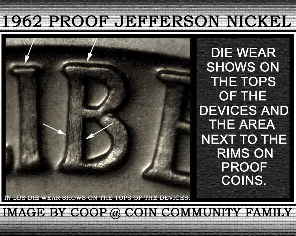 1965 Philadelphia Jefferson Nickel Doubled Die Obverse . - Coin ...