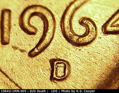 Is 1964 D Cent A Repunched Mint Mark / RPM -007 Or Repunched Mint Mark ...