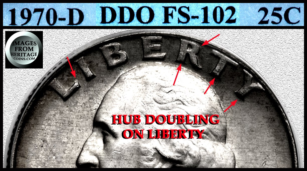 1970-D Quarter Doubled Die Obverse / DDO Or Not? Last 1 Today - Coin ...