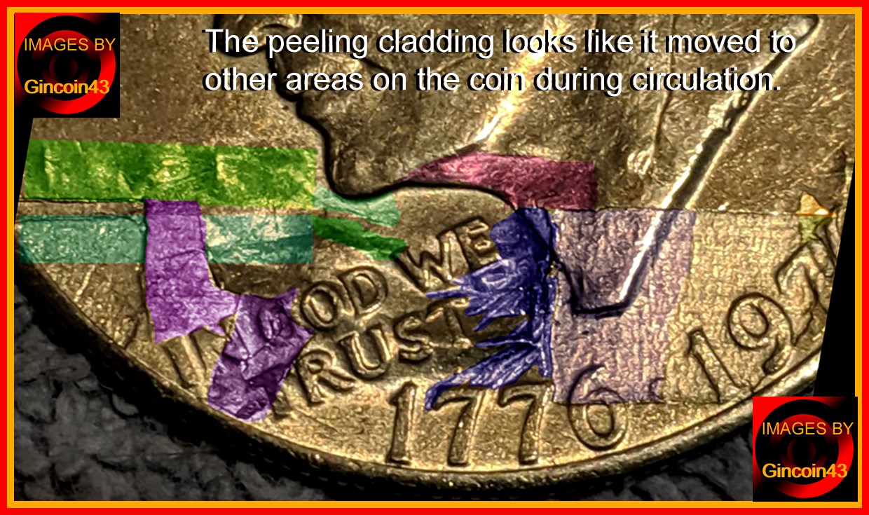 Bicentennial Ike Cladding Flaw? - Coin Community Forum