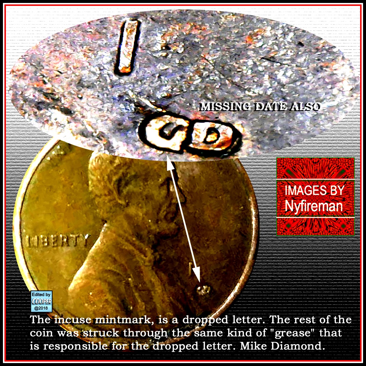 1994 Lincoln Memorial Cent / LMC With Possible Dropped Letters Reverse ...