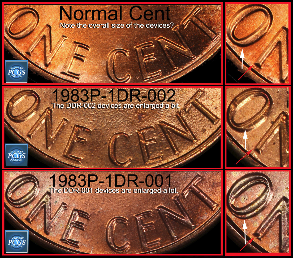 1983 Lincoln Memorial Cent / LMC . Is MD. Or Doubled Die Reverse / DDR ...