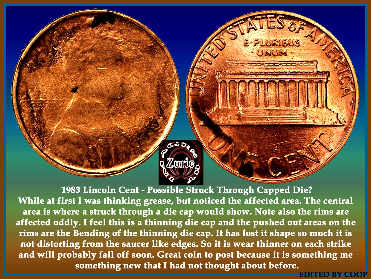 Vise Job Or Not.1982 Lg Date Lincoln Memorial Cent / LMC Struck Through ...