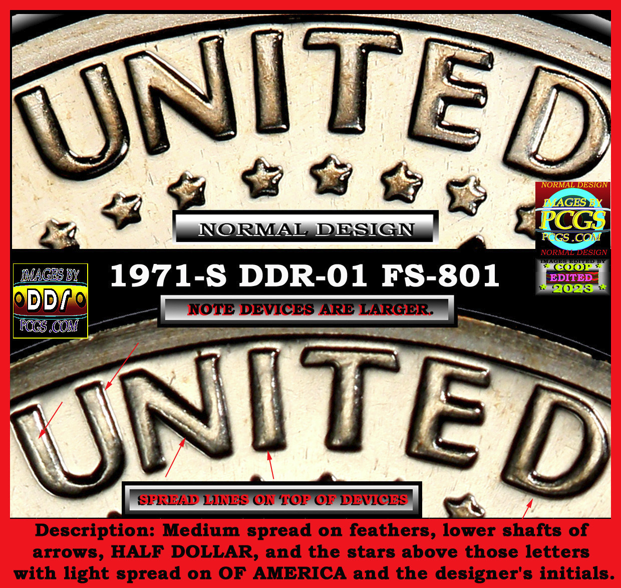 1964 Doubled Die Reverse / DDR Kennedy Half Dollar - Coin Community Forum