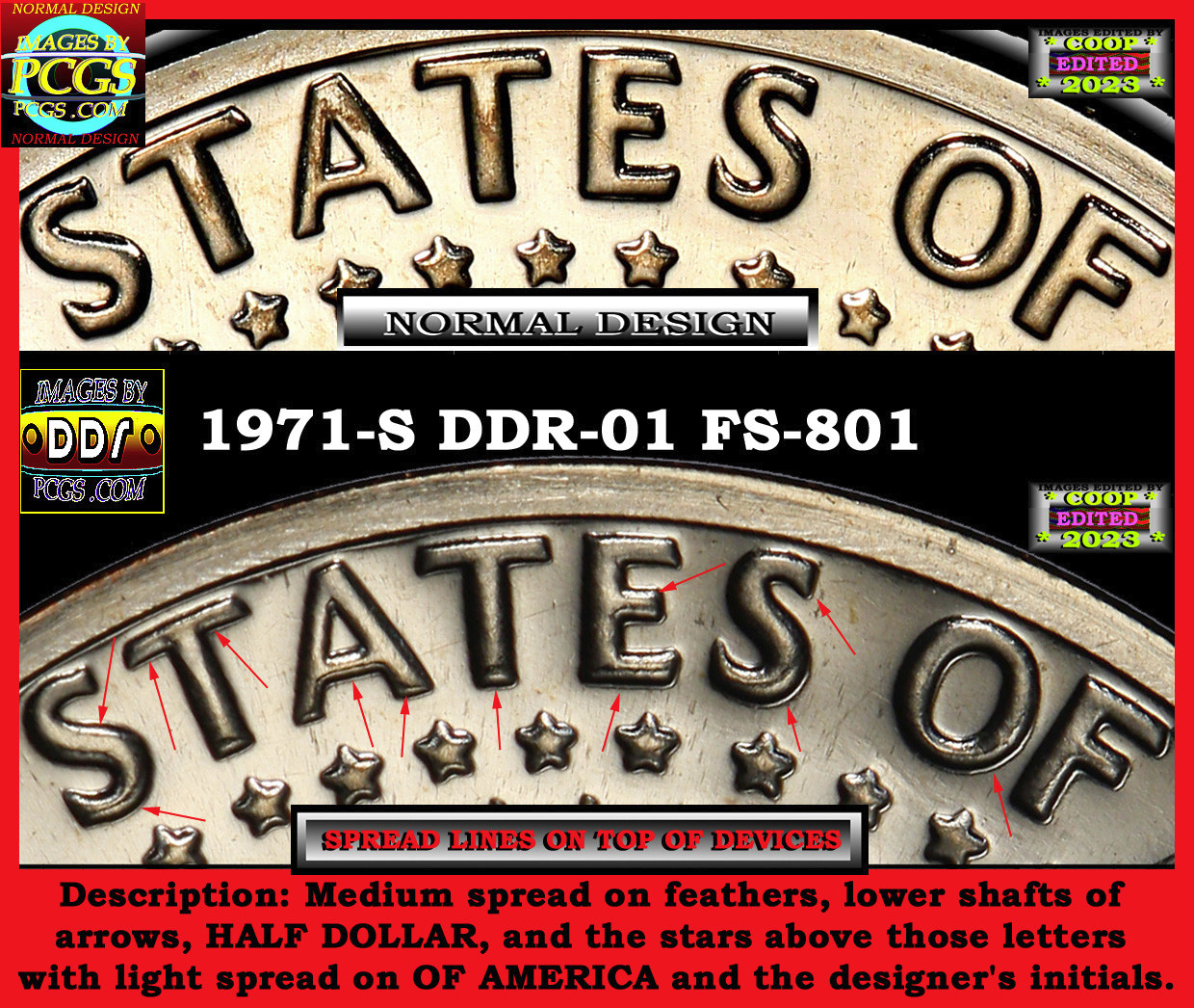 1964 Doubled Die Reverse / DDR Kennedy Half Dollar - Coin Community Forum