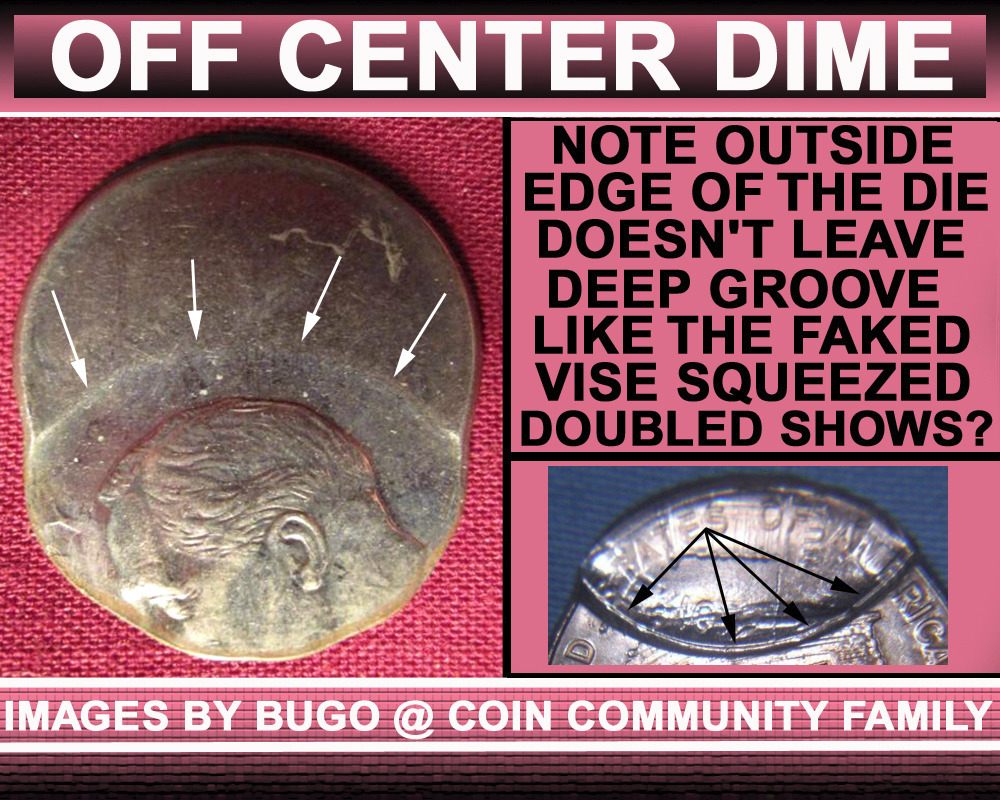 Odd Misstruck Distorted Dateless Dime - Coin Community Forum