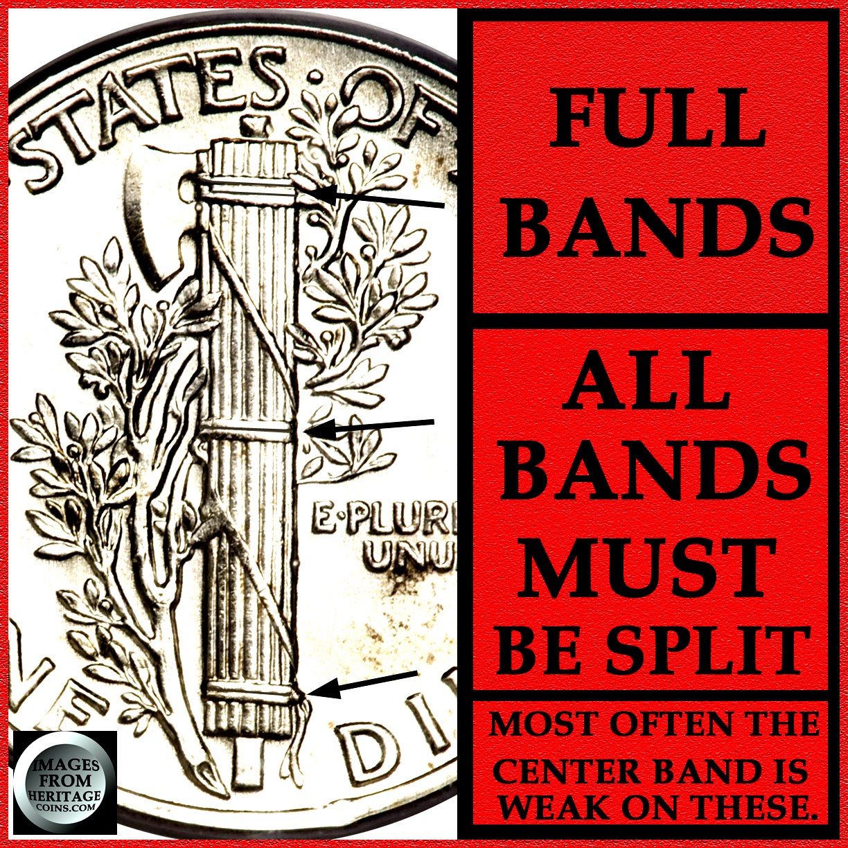 Is This Dime Full Bands? - Coin Community Forum