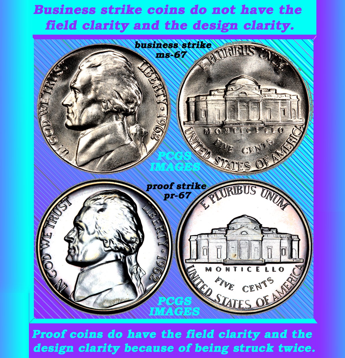 1958-P Washington Quarter Type B Proof Reverse - Coin Community Forum