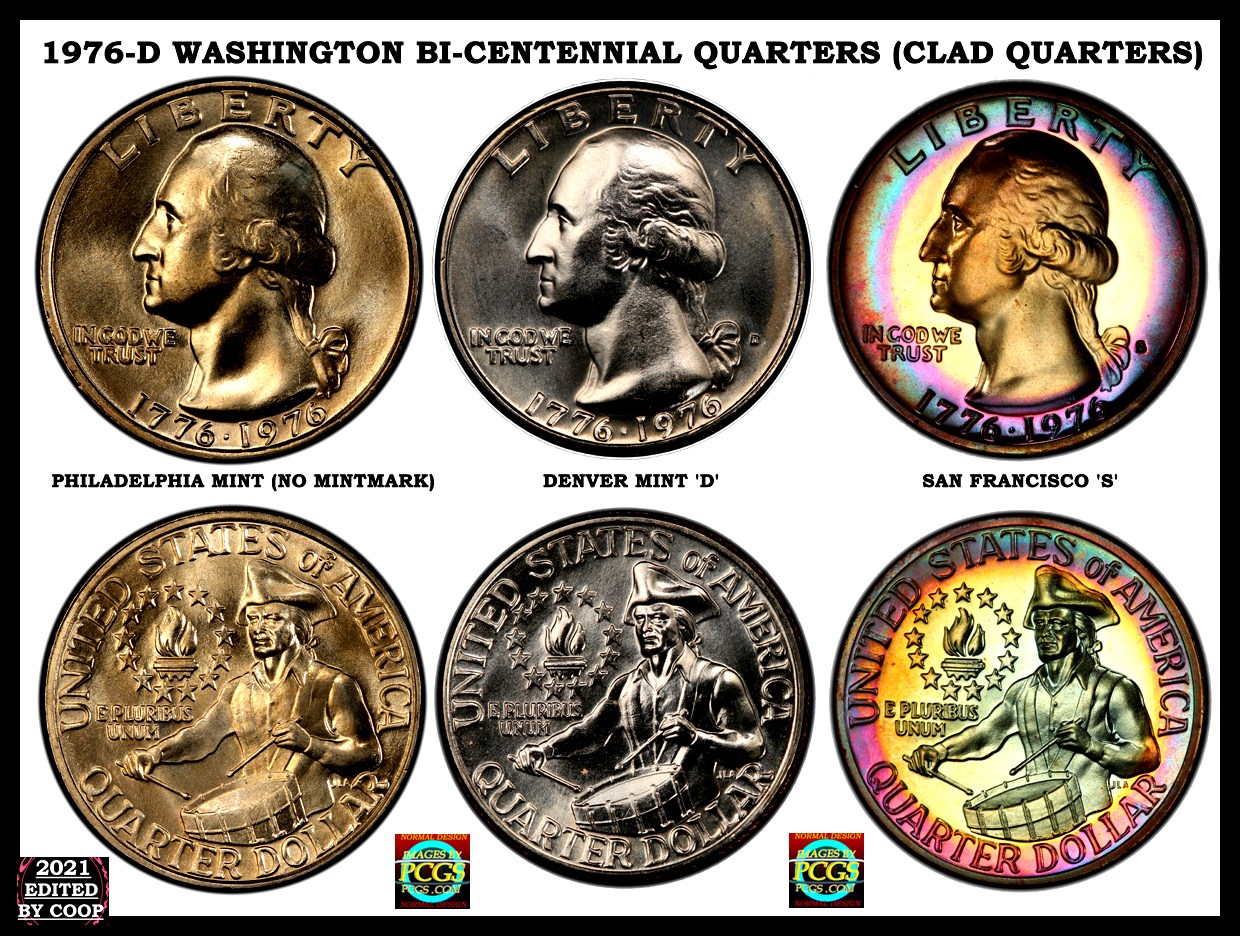 1976 Bi-Centennial Quarter Without A Mint Mark - Coin Community Forum