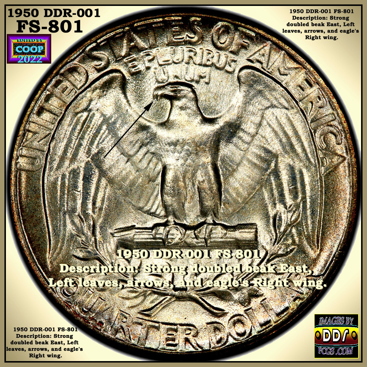 1950 Quarter WDDR-001 FS-801 - Coin Community Forum