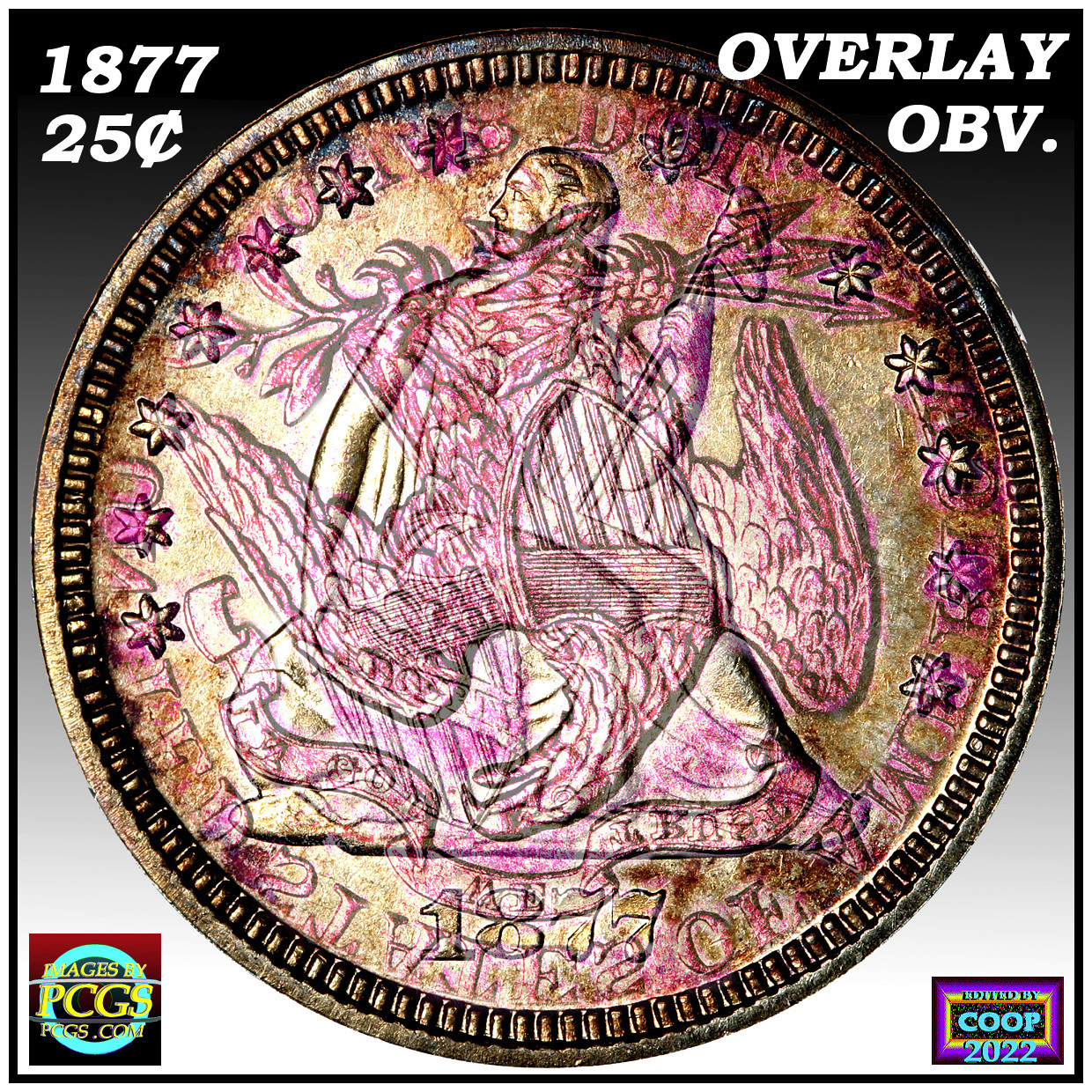 1877 Seated Quarter Raised Bump On Reverse - Coin Community Forum