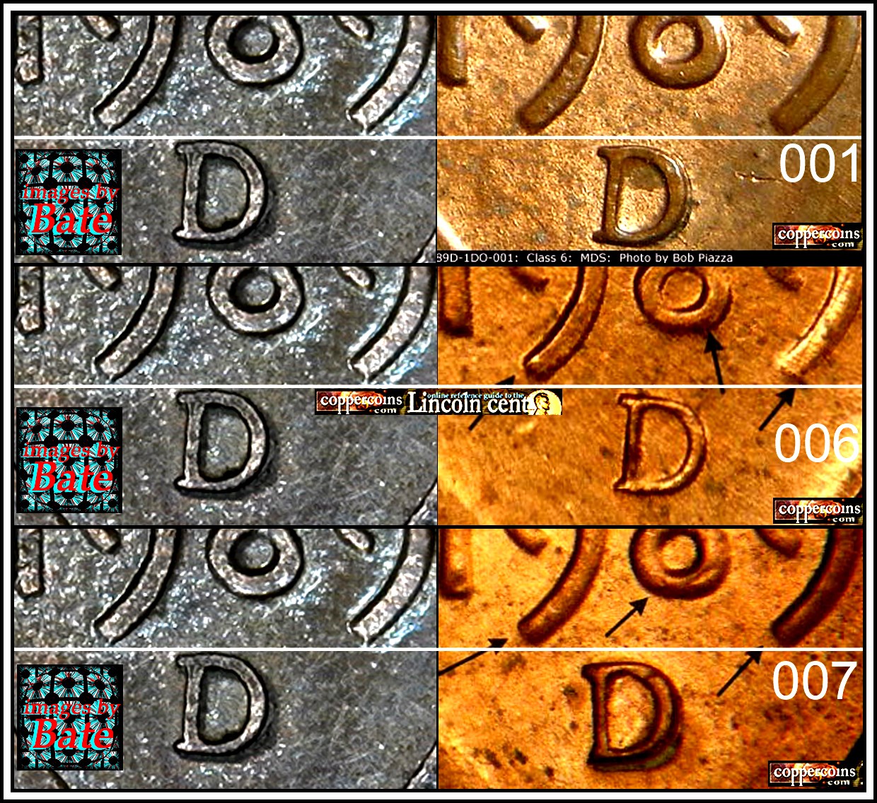 1989 D-Doubled Die Obverse / DDO It Look Close To 1989 D-1 Do-001 ...