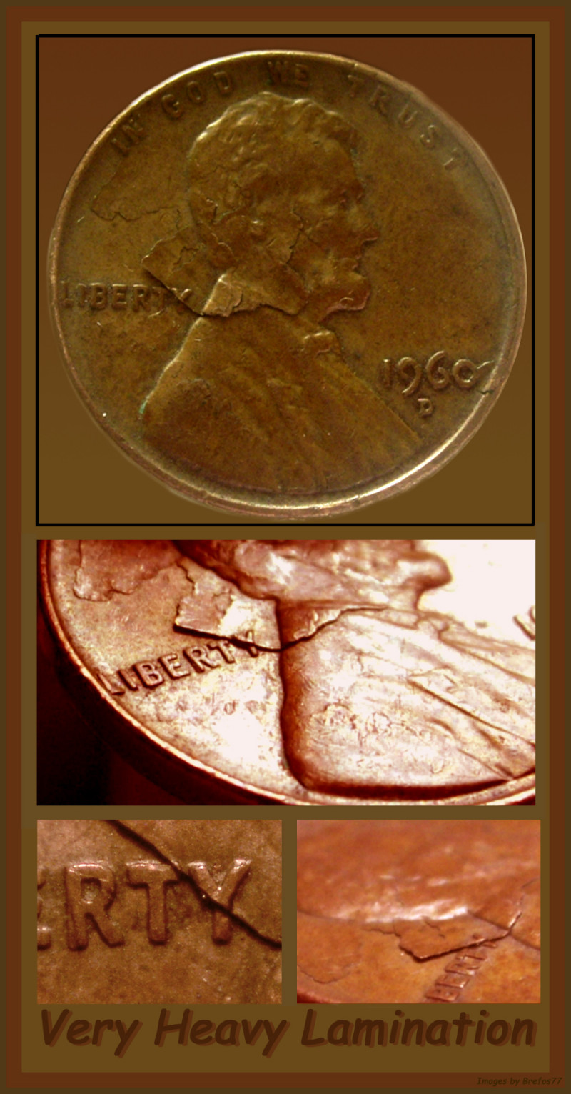 Lincoln Memorial Cent Laminations - Coin Community Forum