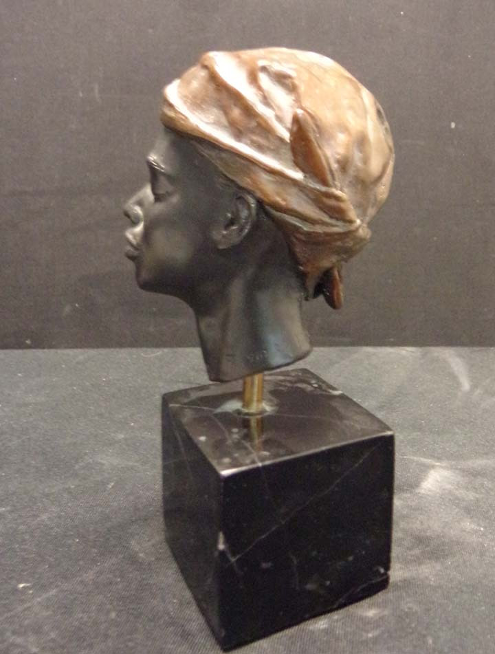 David Parvin"Defiance" head bronze sculpture Hand Signed Make Offer | eBay