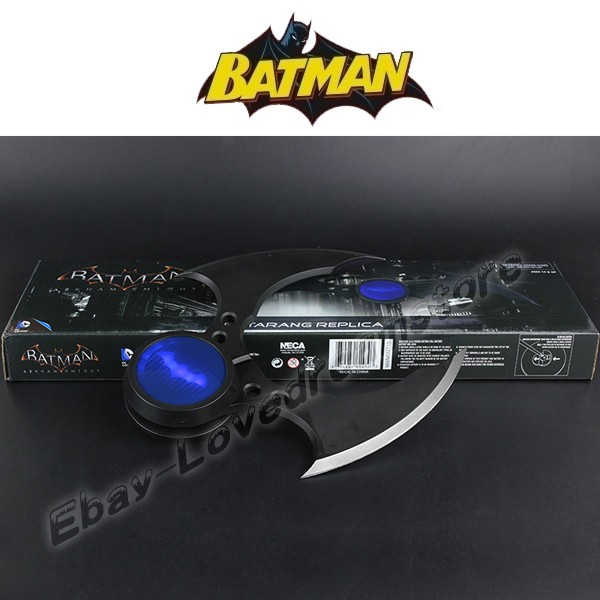 Batman Arkham Knight Batarang Light Dart 40cm/16" Pvc Batarang Replica ...