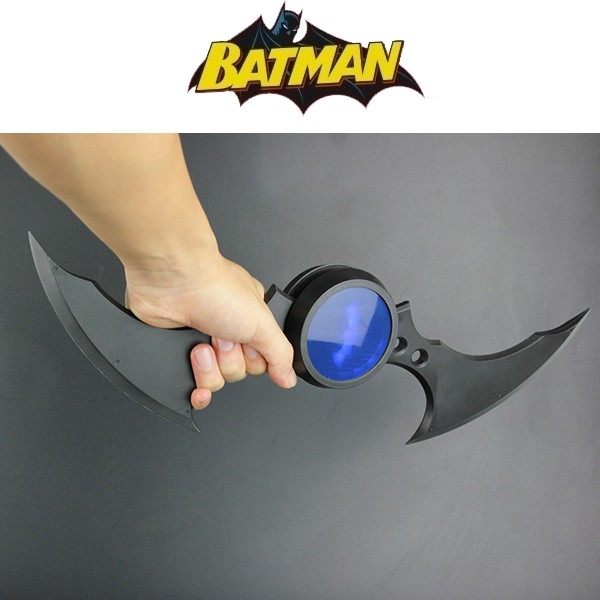 Batman Arkham Knight Batarang Light Dart 40cm/16" Pvc Batarang Replica ...