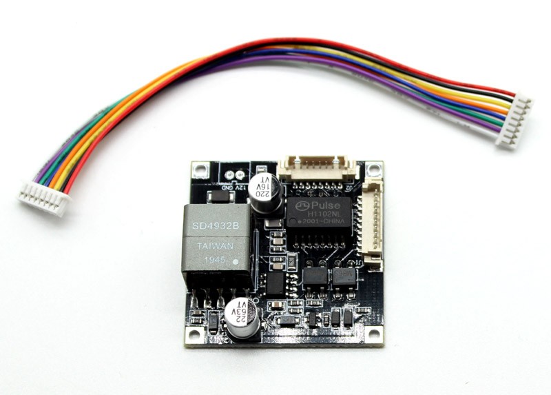 POE splitter IP Power Over Ethernet CCTV module board IEEE802.3af/at ...