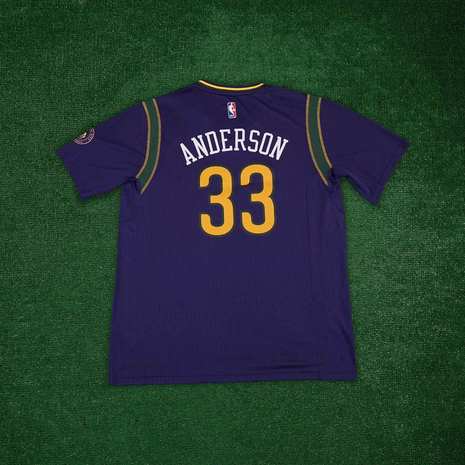 Ryan Anderson New Orleans Pelicans NBA Adidas Purple Men's Swingman ...