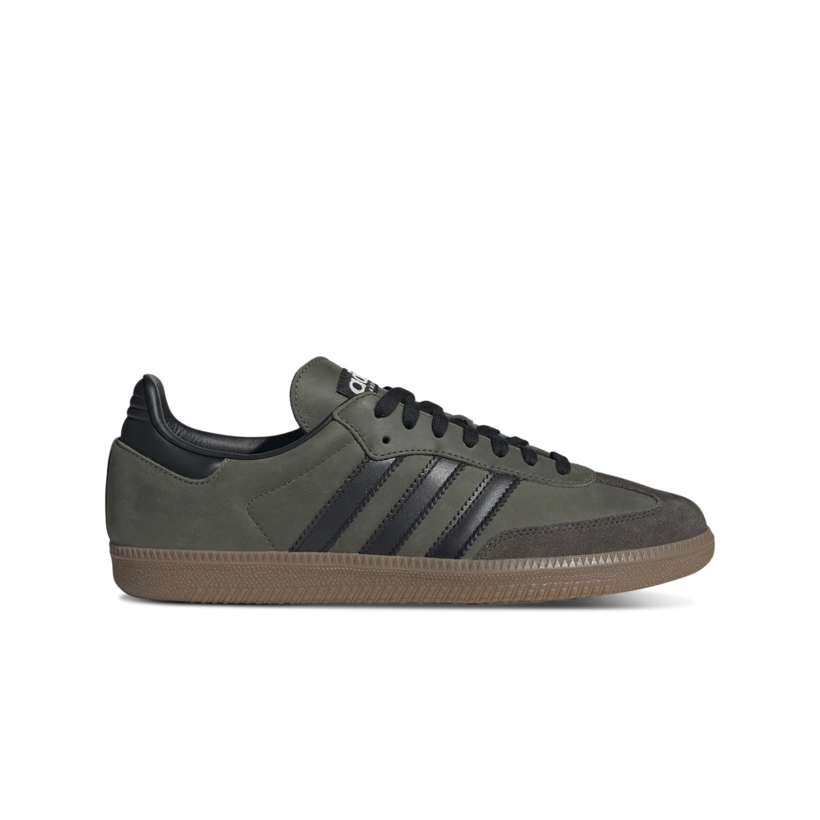 Adidas Originals Samba OG (Base Green/Black/Brown Desert) Men's Shoes ...