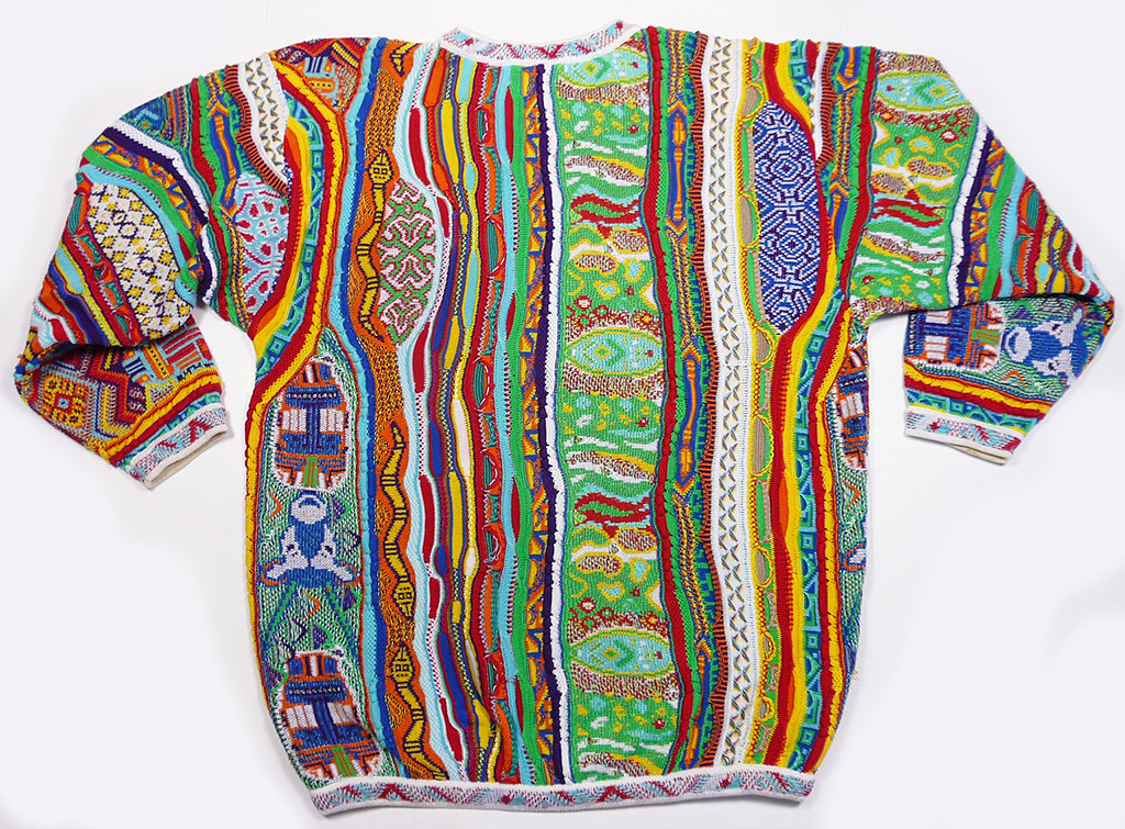 VINTAGE 90'S COOGI 3D TEXTURED HIP-HOP BIGGIE SMALLS NOTORIOUS BIG ...
