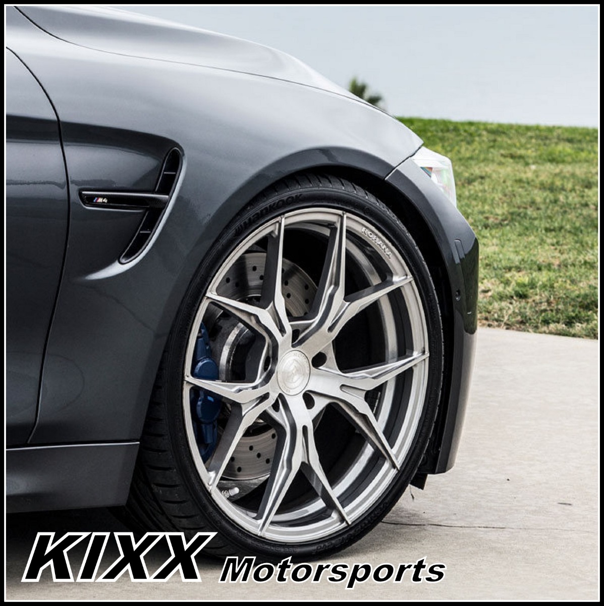 20" ROHANA RFX5 20x9 FORGED SILVER CONCAVE WHEELS RIMS For AUDI D4 A8 ...