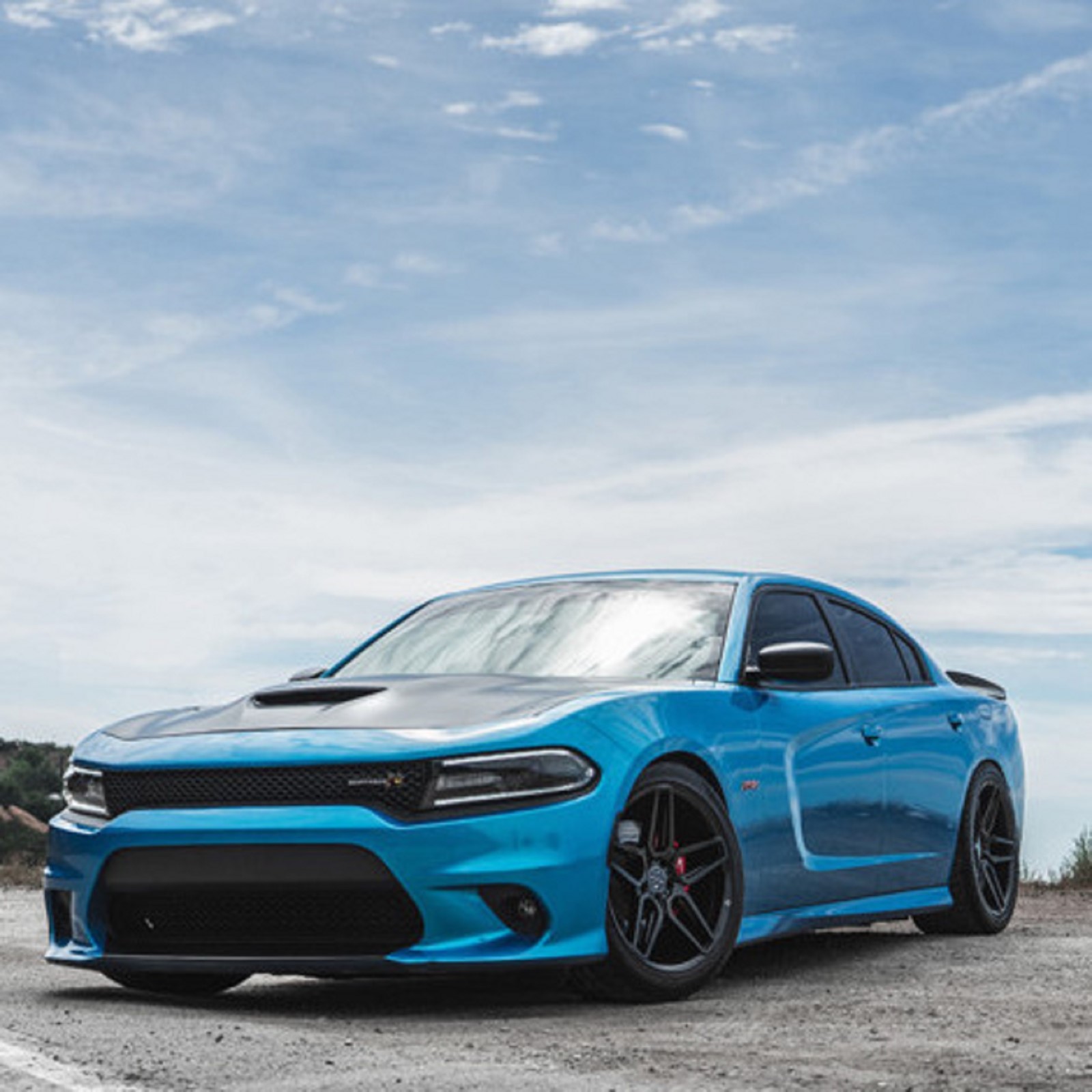 4 New 22" STAGGERED BLAQUE DIAMOND BD-17-5 22x9 22x10.5 BLACK CONCAVE ...