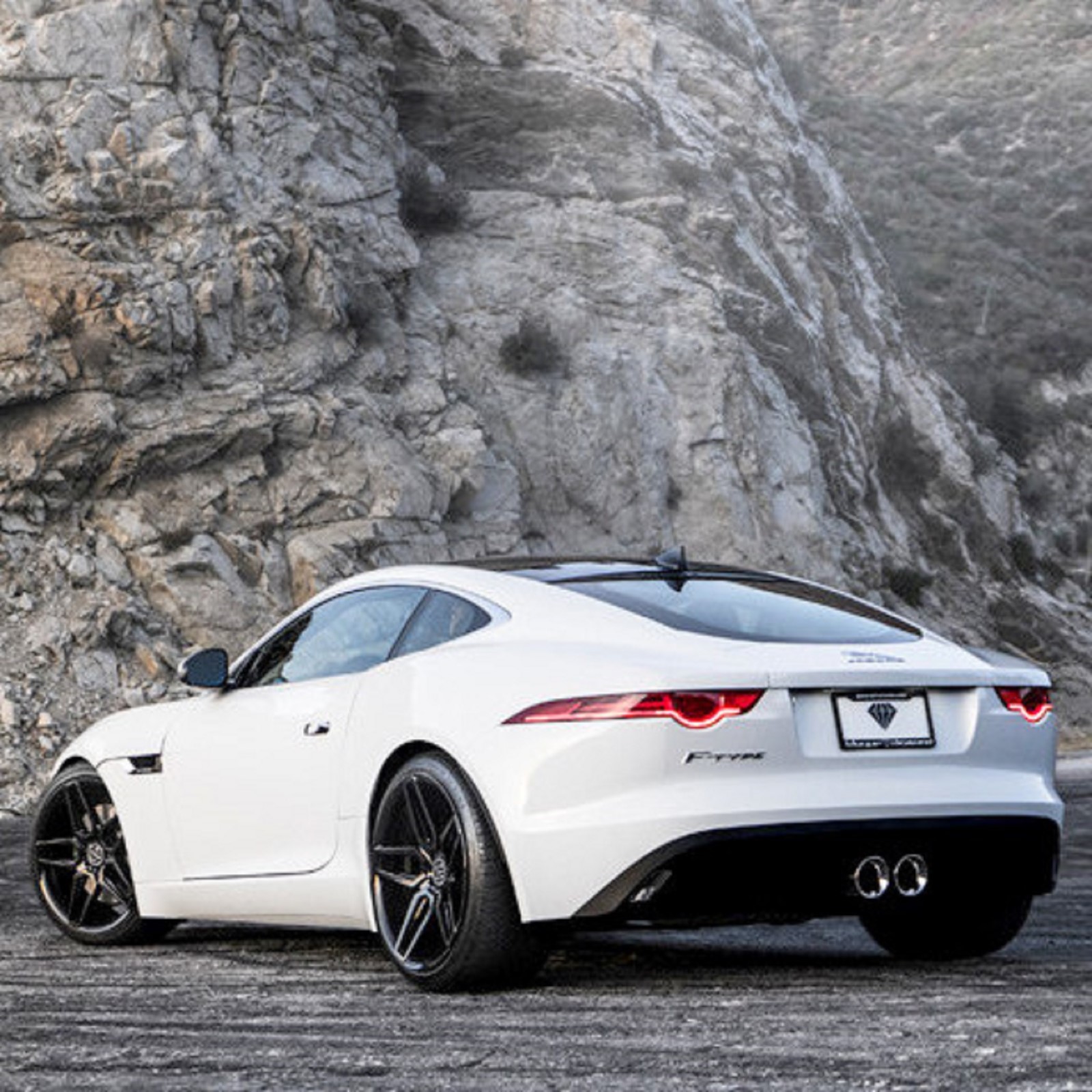 4 New 22" STAGGERED BLAQUE DIAMOND BD-17-5 22x9 22x10.5 BLACK CONCAVE ...