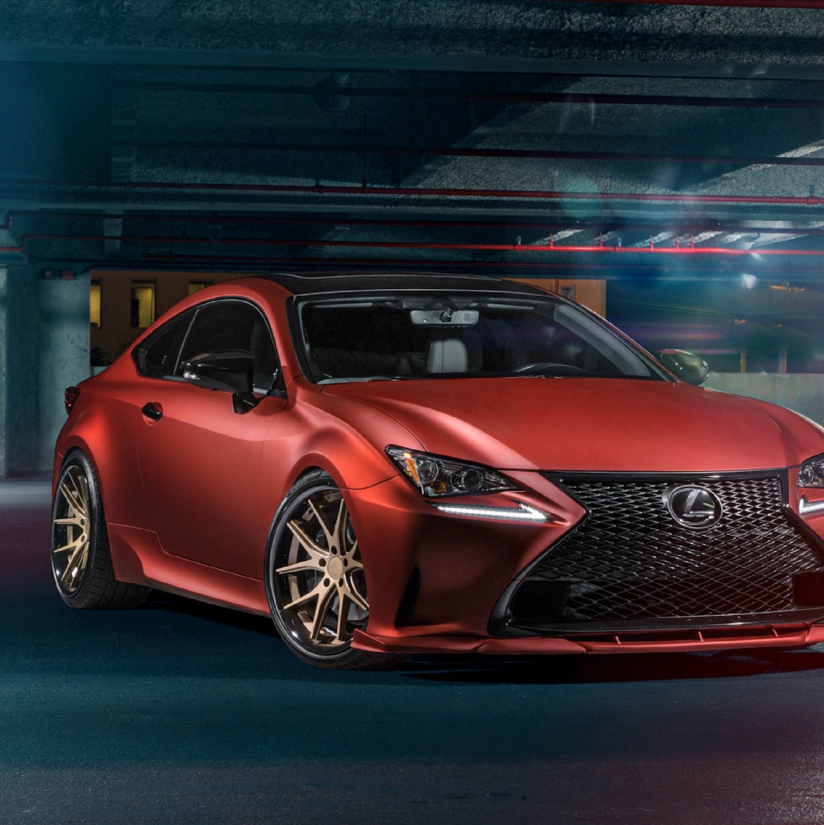 22" STAGGERED FERRADA FR2 22x9 22x10.5 BRONZE w/BLACK LIP CONCAVE ...