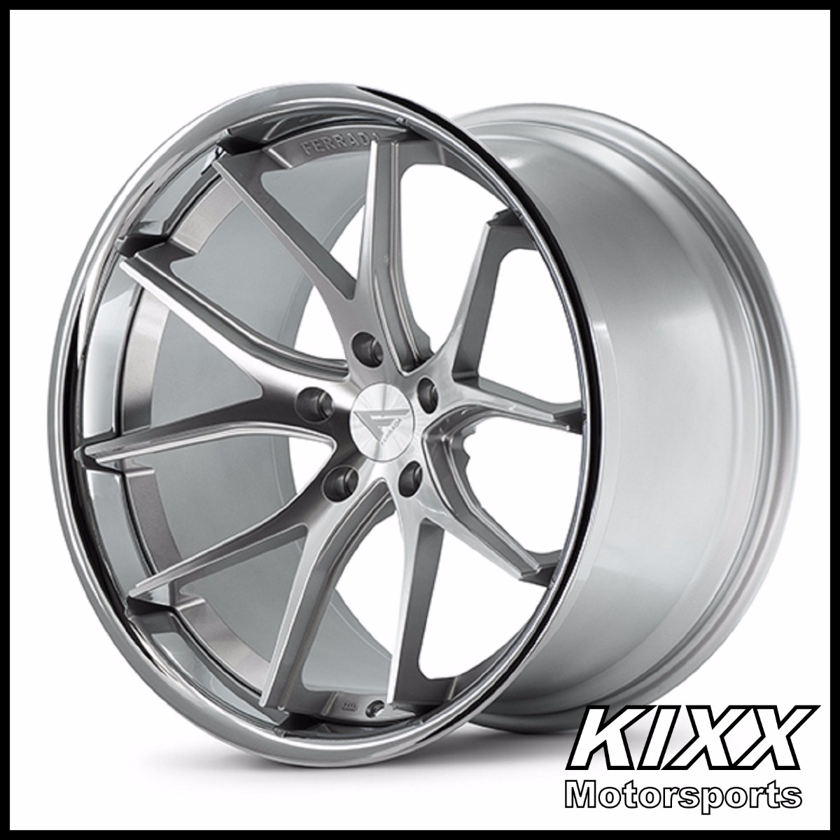 20 FERRADA FR2 20x9+35 20x10.5+38 SILVER WHEELS For LEXUS IS250 IS350 F ...