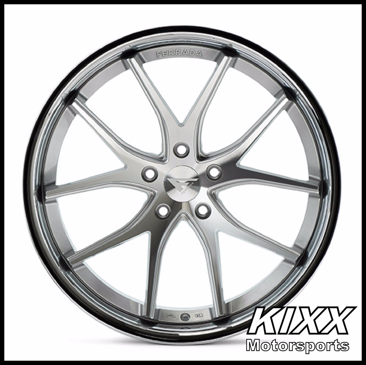 20 FERRADA FR2 20x9+35 20x10.5+38 SILVER WHEELS For LEXUS IS250 IS350 F ...