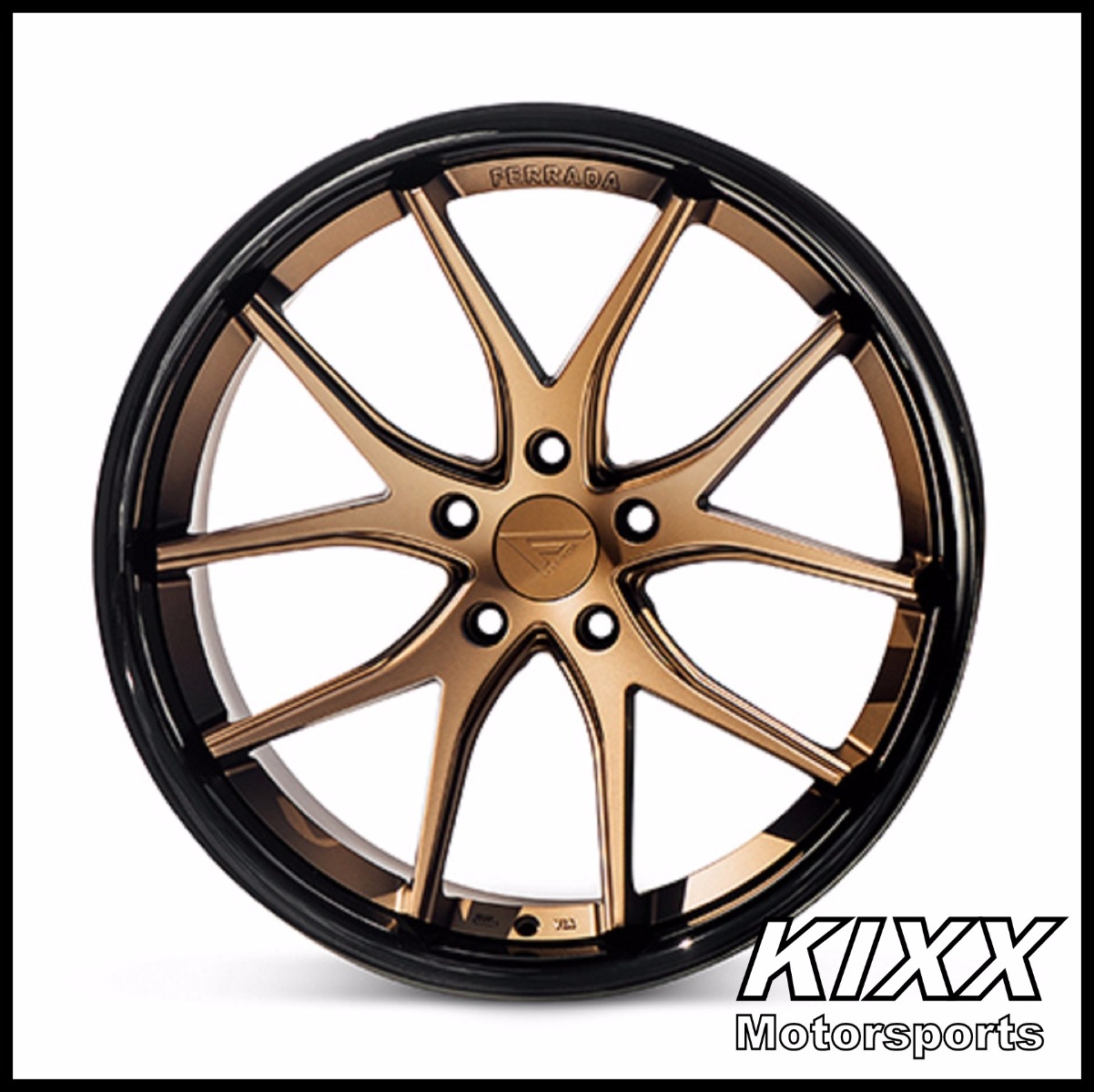 20" FERRADA FR2 20x9+35 20x10.5+38 BRONZE CONCAVE WHEELS for BMW F32 ...