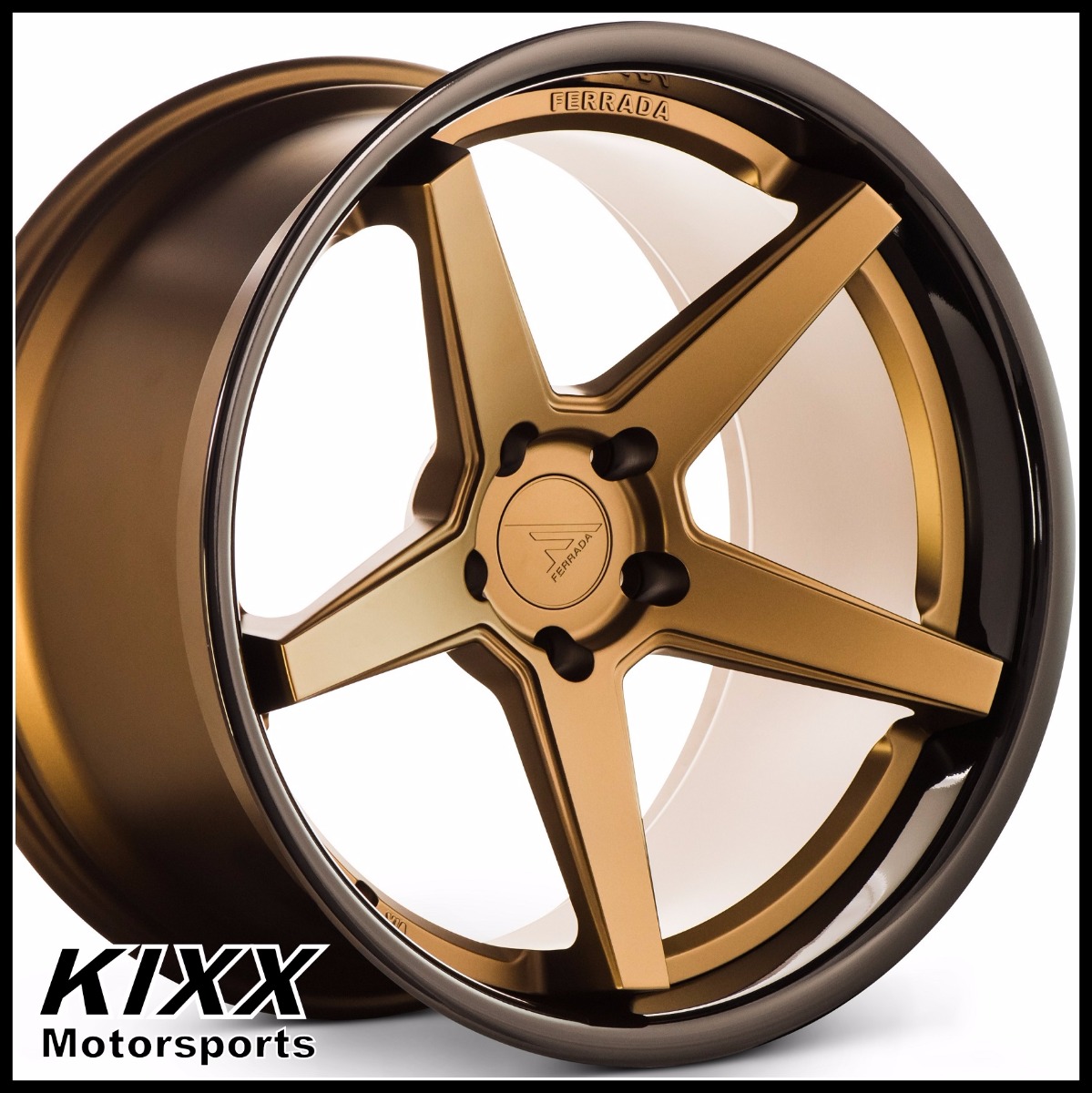 20" FERRADA FR3 20x9/10.5 BRONZE CONCAVE WHEELS for MERCEDES W218 ...